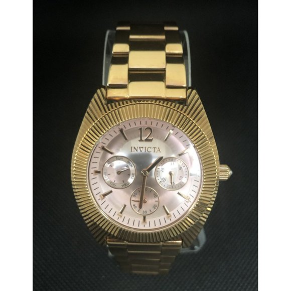 Invicta | Accessories | Invicta Ladies Watch 2375 Angel Rose Gold Tone ...